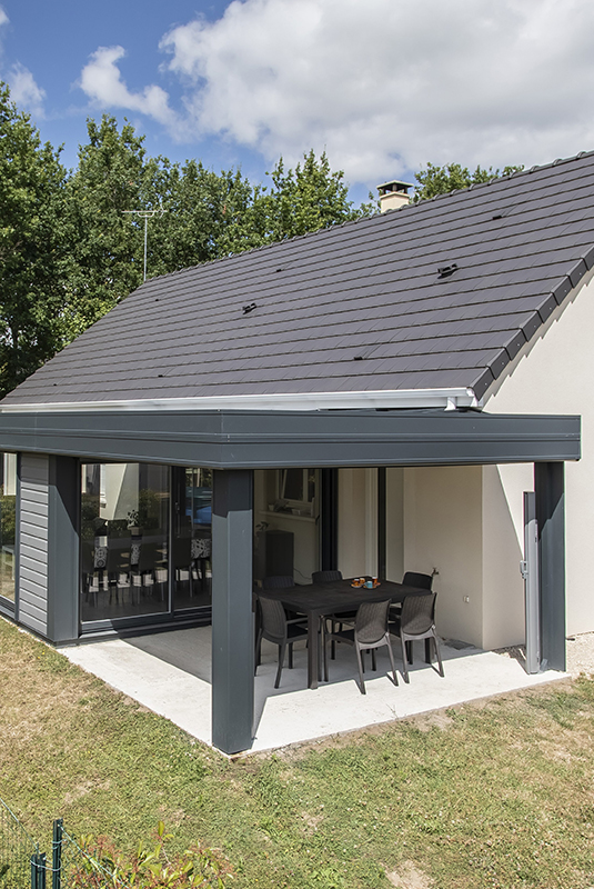 Préau terrasse - Préau en alu et toiture de terrasse - SOKO